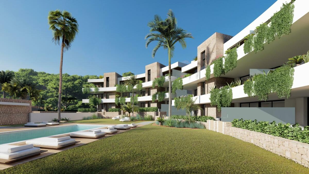 New build residential complex in la manga club resort