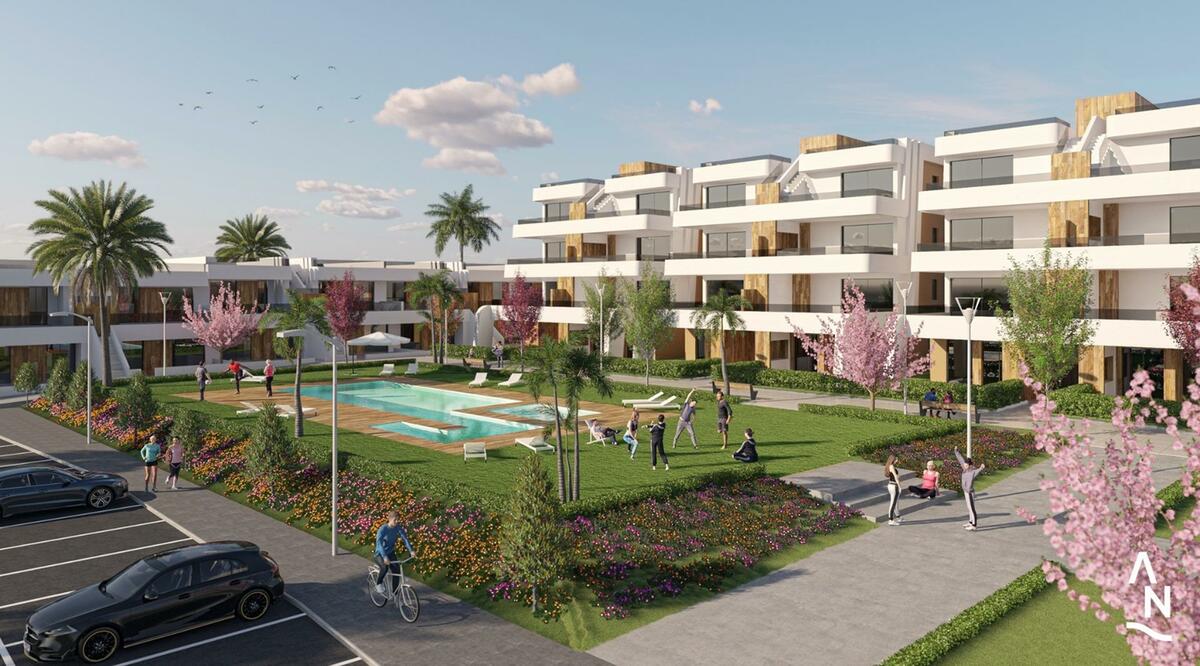 New build apartments in condado de alhama golf course