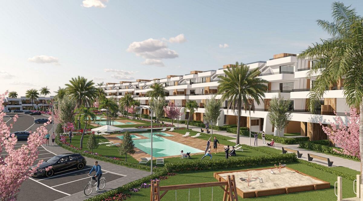 New build apartments in condado de alhama golf course