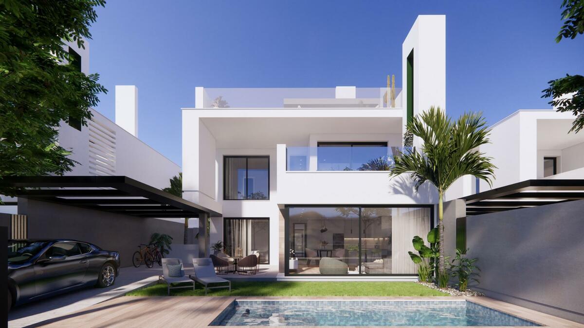 NEW BUILD VILLAS IN PRIVATE GATED RESORT IN PROVINCE OF MURCIA